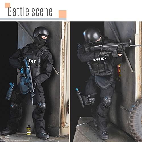 RICHAIR 1:6スケール 可動関節30か所 特殊部隊SWAT 完全装備セット アクションフィギュア 全長30cm フル可動 PVCフィギュア - 日本の商品を世界中にお届け | ZenPlus