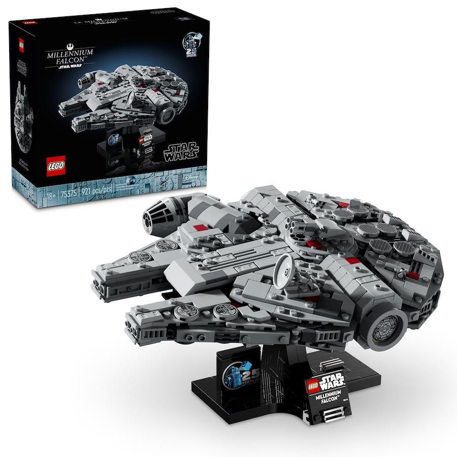 Buy LEGO Star Wars: A New Hope Millennium Falcon 25th Anniversary Buildable Starship Model ...