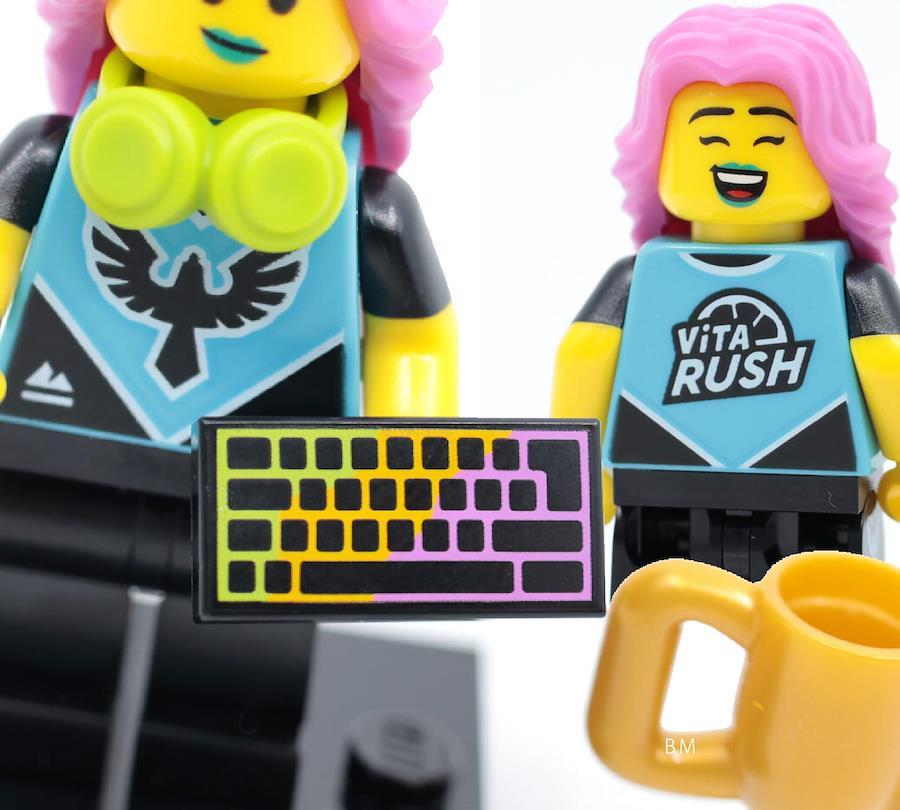 レゴ(LEGO) ミニフィギュア シリーズ25 Eスポーツ・プロゲーマー | E-Sports Gamer 【71045-2】 - 日本の商品 ...