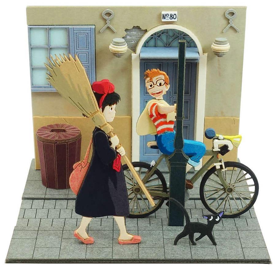 Buy Sankei Studio Ghibli Mini Kiki's Delivery Service Curious Witch Paper Craft MP07-123 from ...