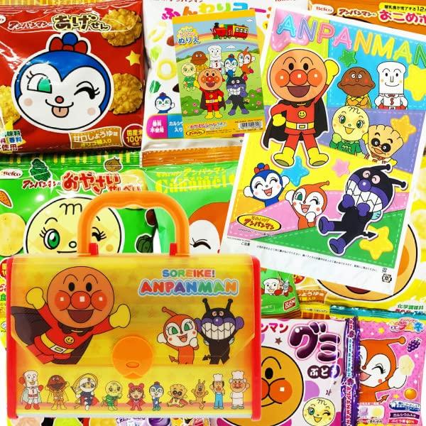 Anpanman Drawing Bag Set Included Anpanman Full of Energy Sweets ...