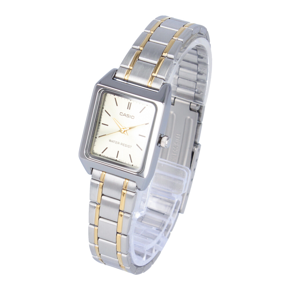 Buy CASIO QUARTZ LTP-V007SG-9E LTP-V007 LTP Quartz Analog Champagne ...