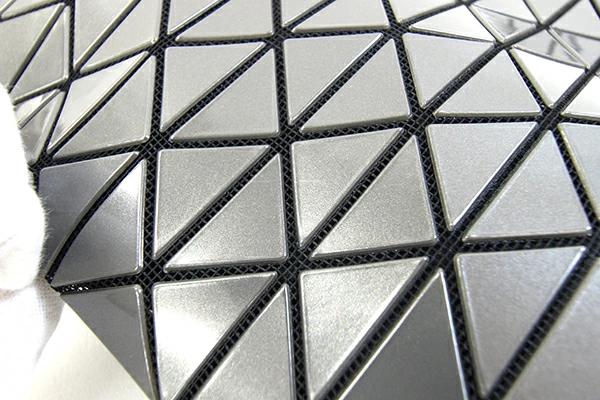 Pre-owned BAOBAO ROW METALLIC BB43AG463 dark gray PVC crossbody bag ...