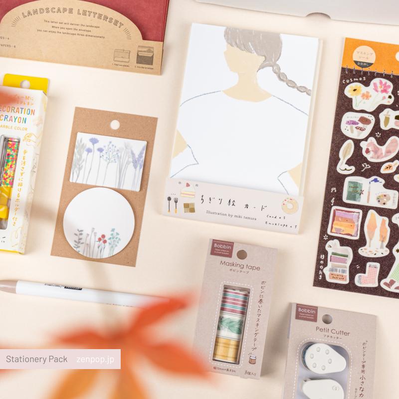 Buy ZenPop Stationery Pack - Autumn Inspiration from Japan - Buy authentic Plus exclusive items ...